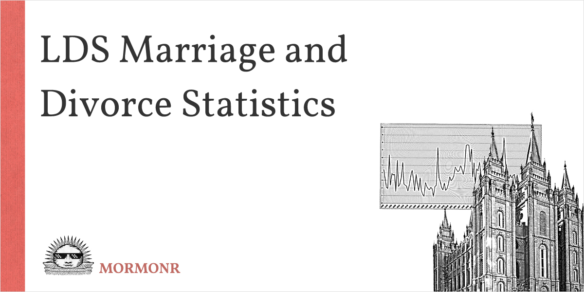 Latter-day Saint Marriage & Divorce Statistics | Mormonr